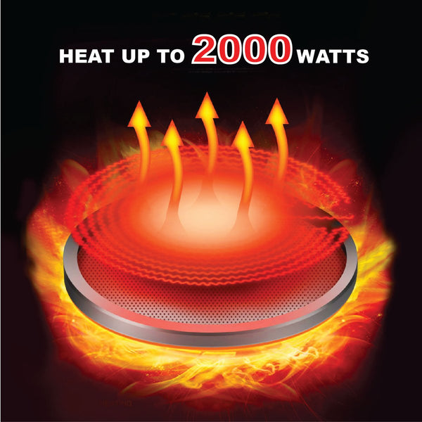 Induction Cooker Steamboat with Stainless Steel Pot & Overheat Protect ...