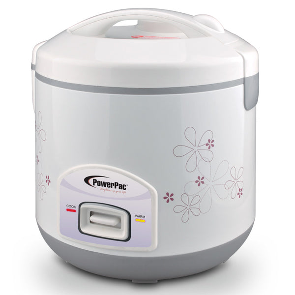 1.8L Rice Cooker with Steamer (PPRC18) - PowerPacSG