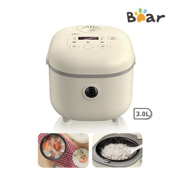 BEAR Rice Cooker Digital 8 multi functions Cooker 3L (DFB-B30R1 ...