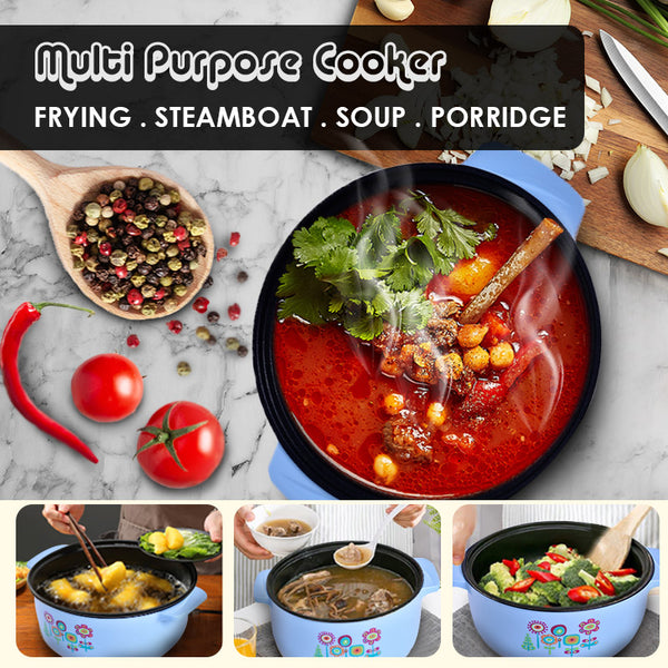 Steamboat 2L Electric Multi Cooker with Non Stick Inner Pot (PPMC525 ...